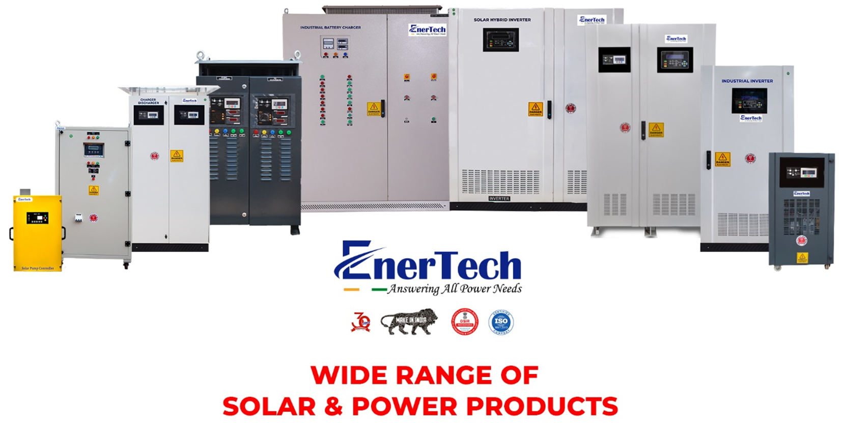 EnerTech Solar Hybrid Inverter Without Battery and Grid | Enertech