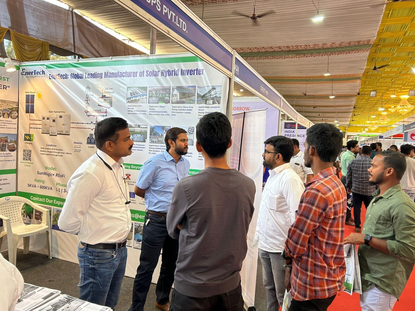 EnerTech Unveils Solar Solutions at MAHA SOLAR EXPO 2024