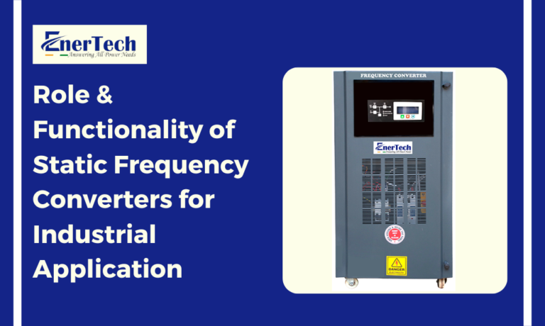 Functionality of Static Frequency Converters for Industrial Use